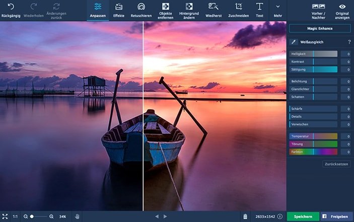 Bildbearbeitungsprogramm für Mac | Bildbearbeitung auf Mac mit Movavi