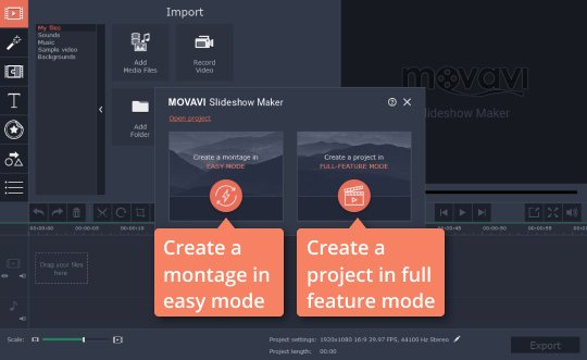 How to Make a Slideshow | Create a Slideshow with Movavi