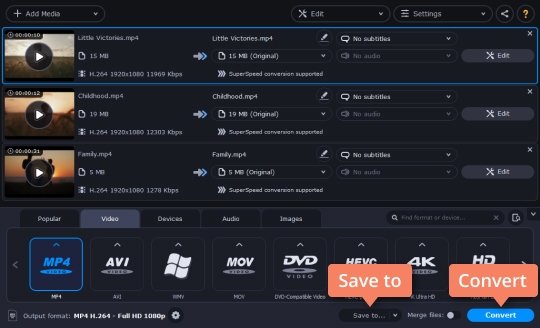 4K Video Converter 🖥️ | Convert 4K Video to 1080p and More