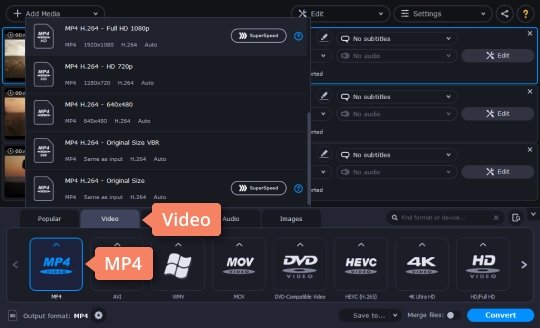 4K Video Converter 🖥️ | Convert 4K Video to 1080p and More