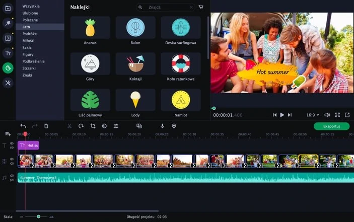 Slideshow Maker | Pobierz program do tworzenia pokazu slajdów – Movavi